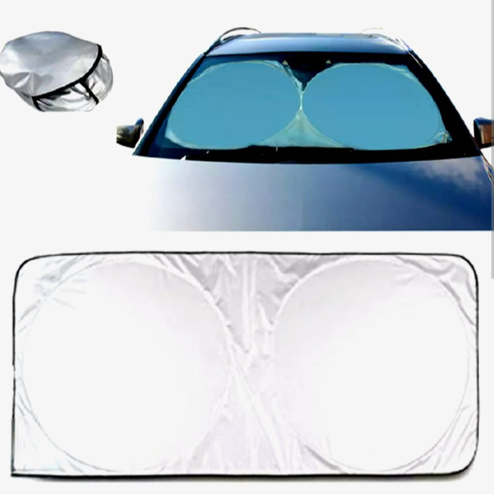 Sun Shade Sheet Car Front Windshield Foldable Sun Protector – Souq MEDCO